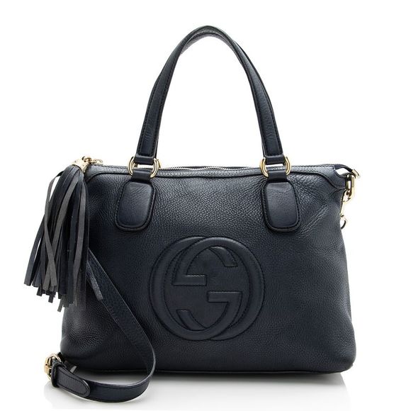 Gucci | Bags | Gucci Grained Leather Soho Working Tote | Poshmark